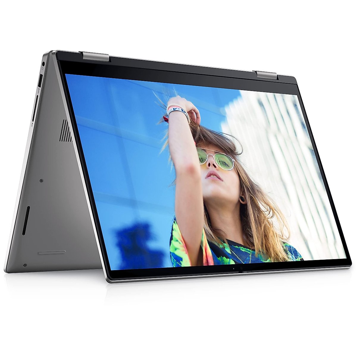 Dell Newest Inspiron i7420 2-in-1 Laptop | 14" FHD+ Touchscreen | Intel i7-1255U 10 Cores | 16GB DDR4 512GB NVMe SSD | Iris Xe Graphics | WiFi 6E | USB-C | Backlit KB | FPR | Win11 Pro