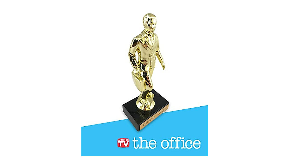 Dundie Award Trophy The Office Merchandise - Official Dunder Mifflin ...