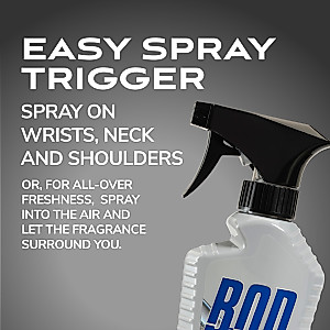 BOD Man Fragrance Body Spray, Iconic, 8 fl oz