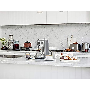 Breville Nespresso Nespresso Creatista Plus Coffee Espresso Machine, Brushed Stainless Steel BNE800BSSUSC