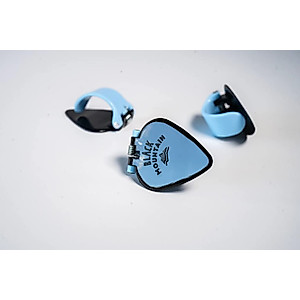 Black Mountain Light Gauge Thumb Picks for Acoustic Guitar, Electric Guitar, Ukulele, Banjo, and More - Spring Loaded Universal Fit for Medium to XL Thumbs - Premium Finger Picks