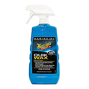 Meguiar's M5916 Marine/RV Quik Wax Clean & Protect - 16 Oz Bottle