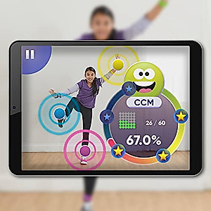 Hasbro Gaming Twister Air Game | AR App Play Game with Wrist and Ankle Bands | Links to Smart Devices | Active Party Games for Kids and Adults | Ages 8+ | for 1+ Players | F8158