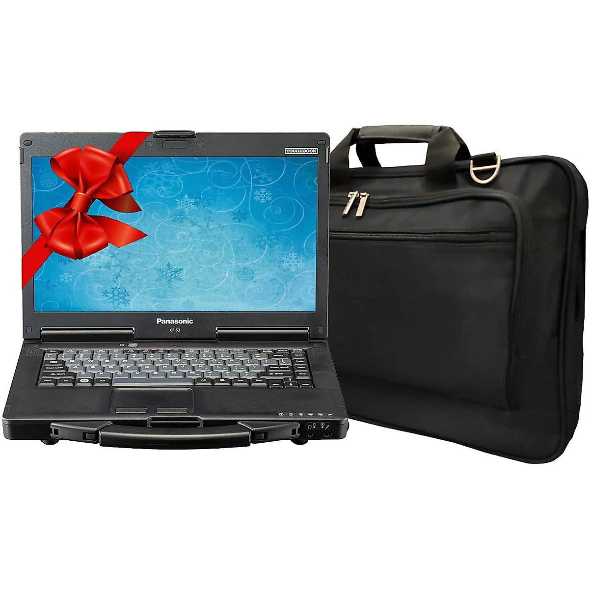 Panasonic Toughbook CF-53 Laptop PC Bundle with Laptop Bag, Intel i5-2520M, 16GB RAM, 1TB SSD, Windows 10 (Renewed)