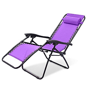 Fityle Replacement Fabric Cloth for Zero Gravity Chair,Patio Lounge Couch Recliners 63x17inch - Purple