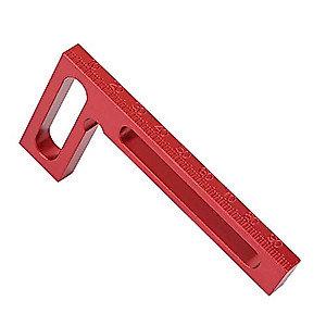 Rectangular 90 Degree Professional Positioning Ruler Woodworking Clamping Square Ruler Measurement Square Layout Template Tool