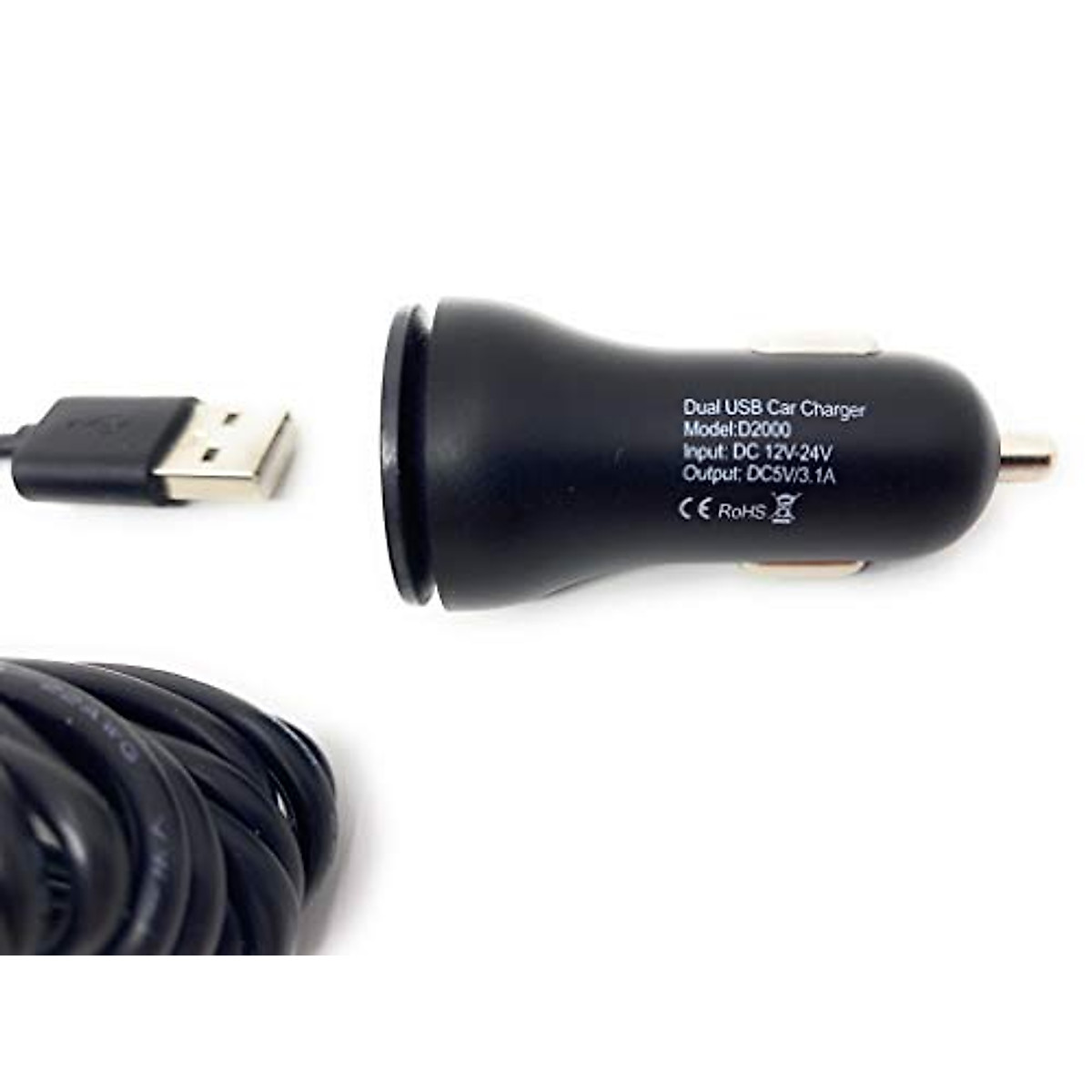 VIOFO Dual USB Cigarette Charger for Mini-USB DashCam