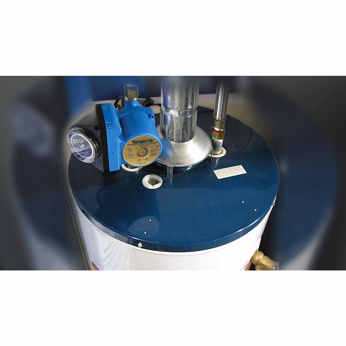 Watts Premier Extremely Quiet Instant Hot Water Recirculating Pump System with Built-In Timer for Tank Water Heaters, 6.2 Inches x 6.0 Inches x 5.0 Inches Device + Equipment