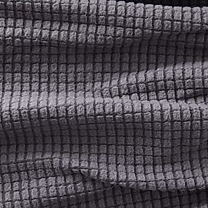 Juvale 2 Pack Stretch Outdoor Cushion Covers for Patio Furniture and Sofas, Reversible (Medium, Grey)