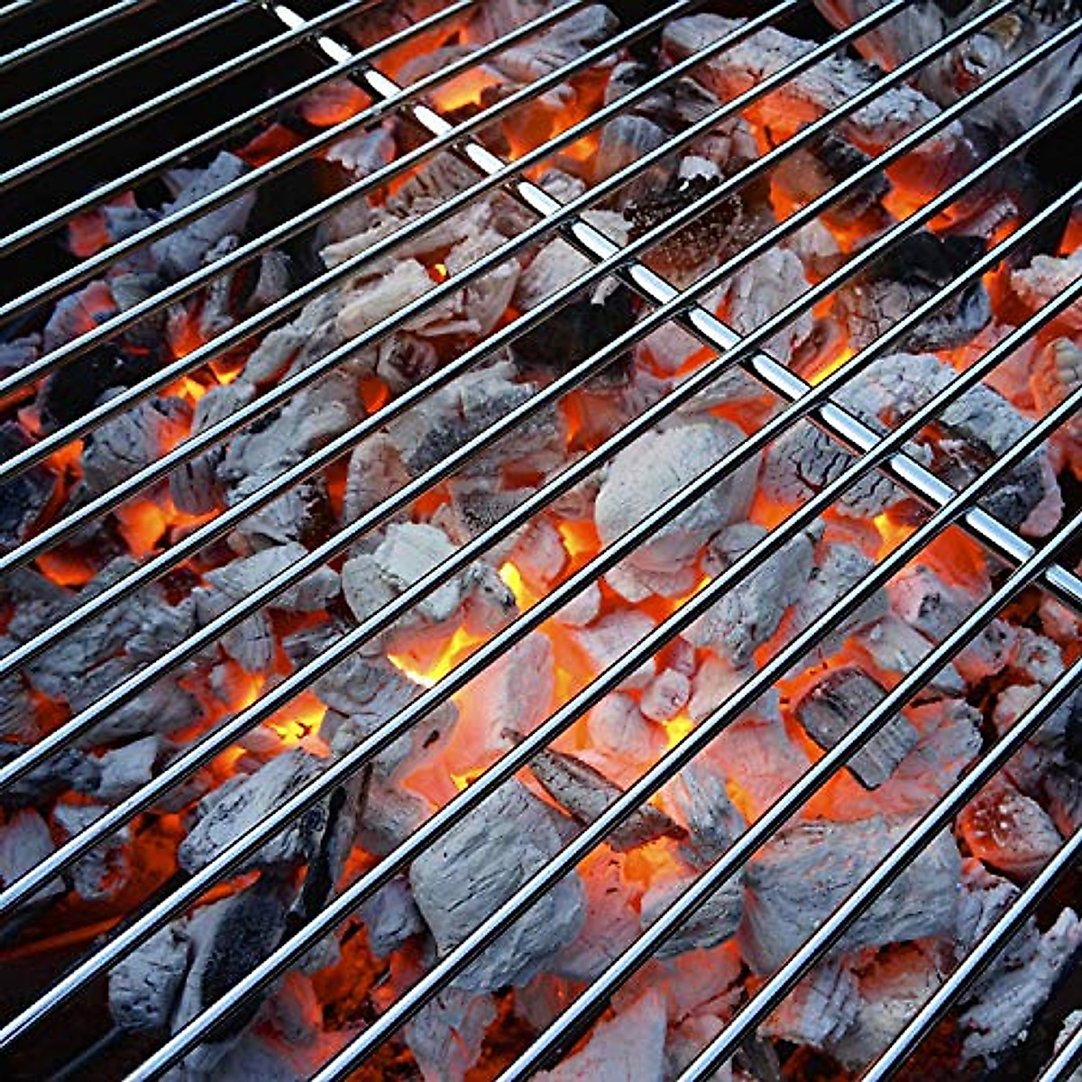 LANEJOY BBQ Grill Grates Replacement, Stainless Steel Barbecue Wire Mesh, Multifunction Cooking Grate for Outdoor Grill 2 Pack （15 3/4''*11 13/16''）