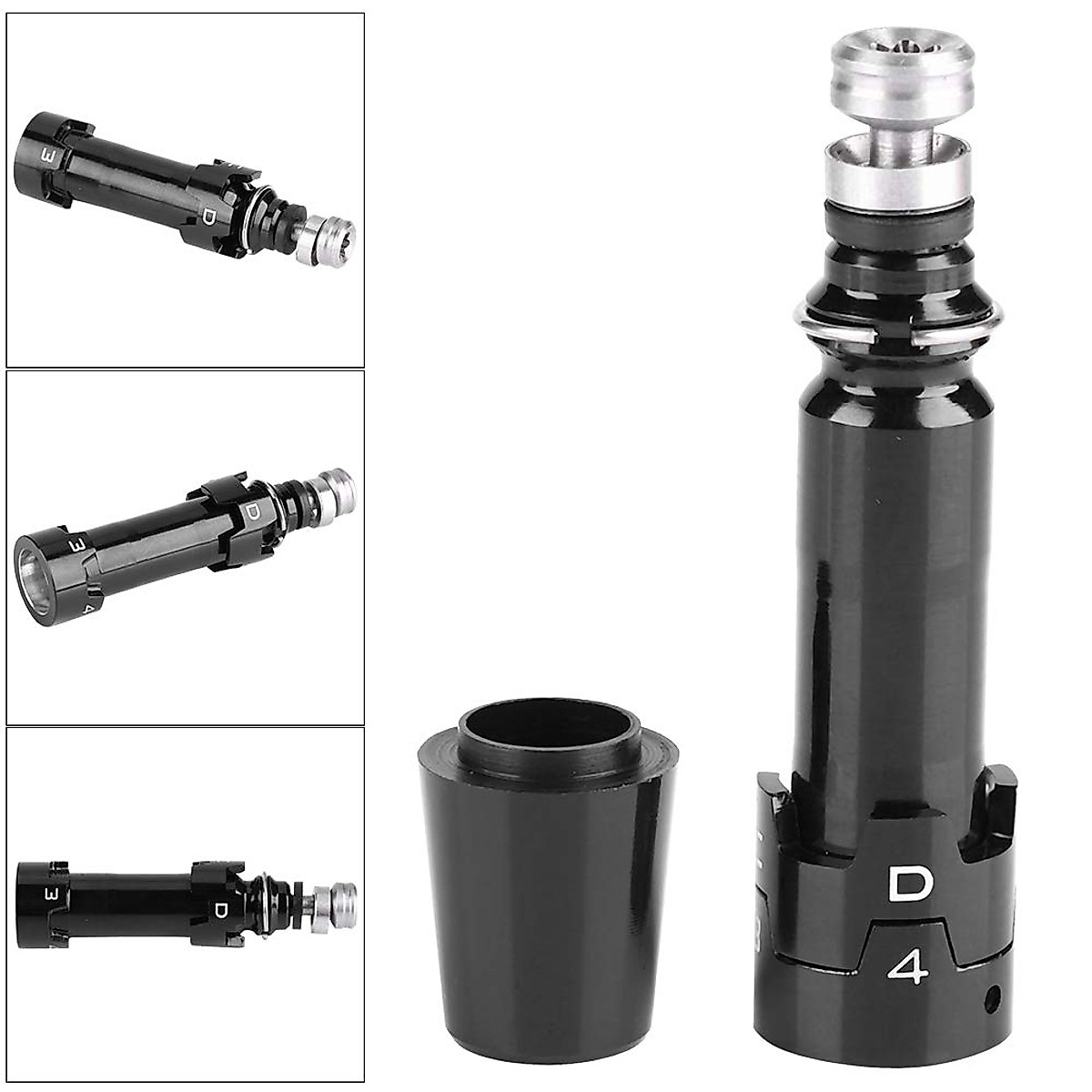 VGEBY1 Golf Sleeve Shaft Adapter Aluminum Alloy Golf Driver for TS2 TS3 Dirver (0.355)