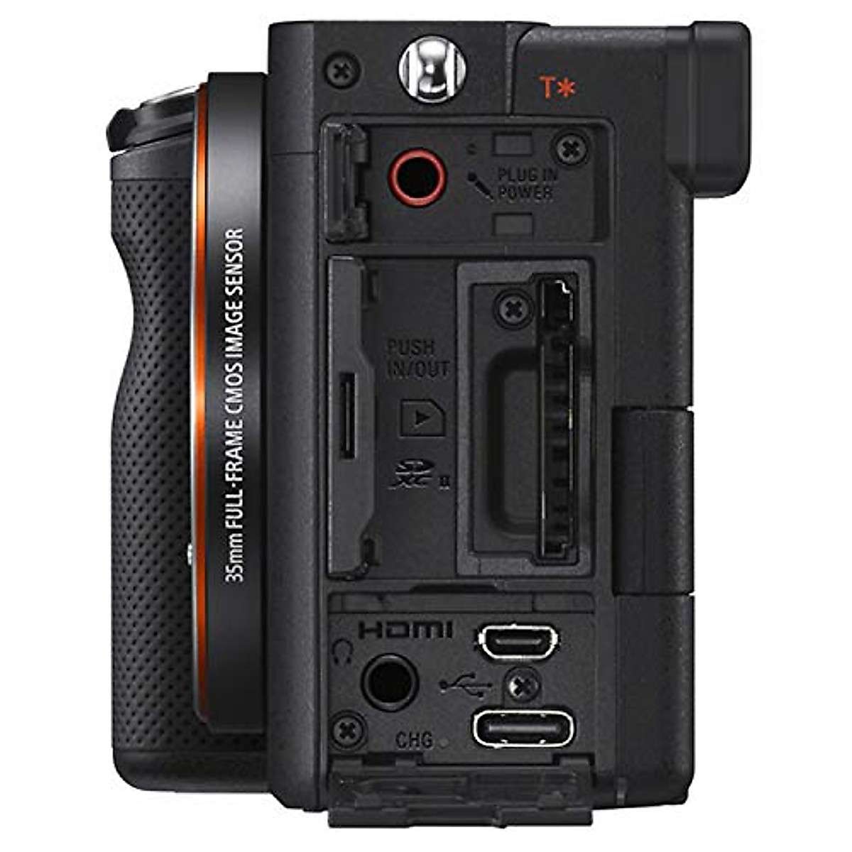 Cardinal Camera-Sony Sony Alpha a7C Mirrorless Digital Camera with 28-60mm Lens (Black) Video Bundle + LED Video Light + Microphone + Extreme Speed 64GB Memory(20pc Bundle) ILCE7CL/B full-size