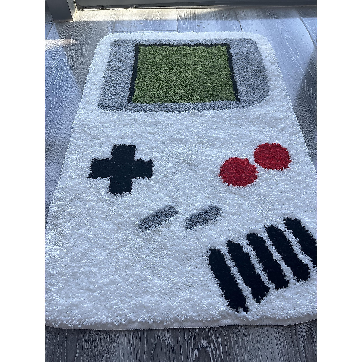 EXIGENT Retro Gamer Handheld Game Console Ultra Soft Anti-Slip Floor Door Mat Rug (GB_Rug)