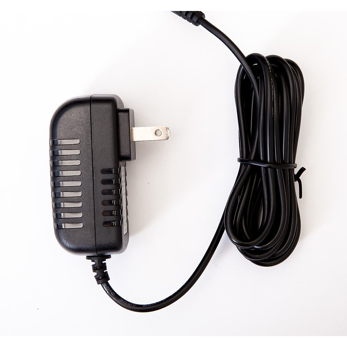 OMNIHIL 8 Feet 12V 1A - 2A 1000mA - 2000mA AC/DC Power Adapter 10 Feet LongExtension Cord Compatible with CCTV Cameras 5.5millimeters x 2.1millimeters Plug 18' Total Length