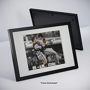 Ikonic Fotohaus Buster Posey Tim Lincecum Signed Photo Autograph Print Wall Art Home Decor