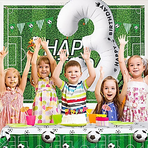 40 inch White Number Balloons Birthday Party Decorations Supplies,Number 3 Balloon for 3rd Birthday Decor | Large Big Helium Foil Mylar Balloon Decor for kids, Adult