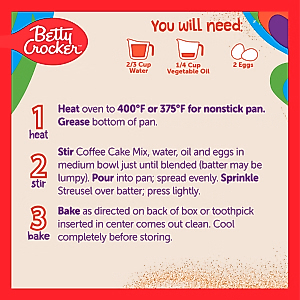 Betty Crocker Cinnamon Toast Crunch Coffee Cake Mix, 14.8 oz