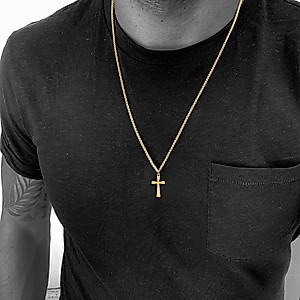 Takar Solid 10k Gold Cross Pendant For Men and Women. Gold Cross Charm, Real Gold Sparkle-Cut Crosses Charms, Religious Christian Jewelry for Women, Available In Rose Gold, Yellow Gold, and White Made In the USA.