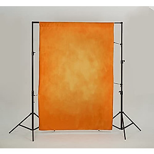 Kate 5x7ft Orange Abstract Backdrops Microfiber Orange Portrait Background for Photoshoot, for Photography, for Birthday