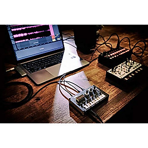 Korg Nu:tekt NTS-1 Programmable Synthesizer Kit Bundle with MIDI Cable and Austin Bazaar Polishing Cloth