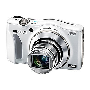 Fujifilm F850EXR 16MP CMOS Camera with 20x Optical Zoom, 3-Inch LCD, White
