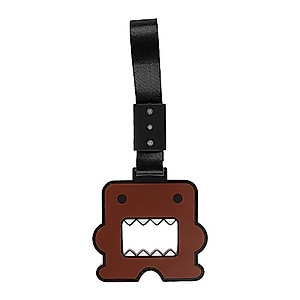 Q1-TECH, JDM Tsurikawa Ring Japanese Subway Train Bus Car Handle Cute Anime Cartoon Handle Hand Strap Rear Front Bumper Warning Rings Drift Charm Drift Car Accessory (DOMO-BRBK)