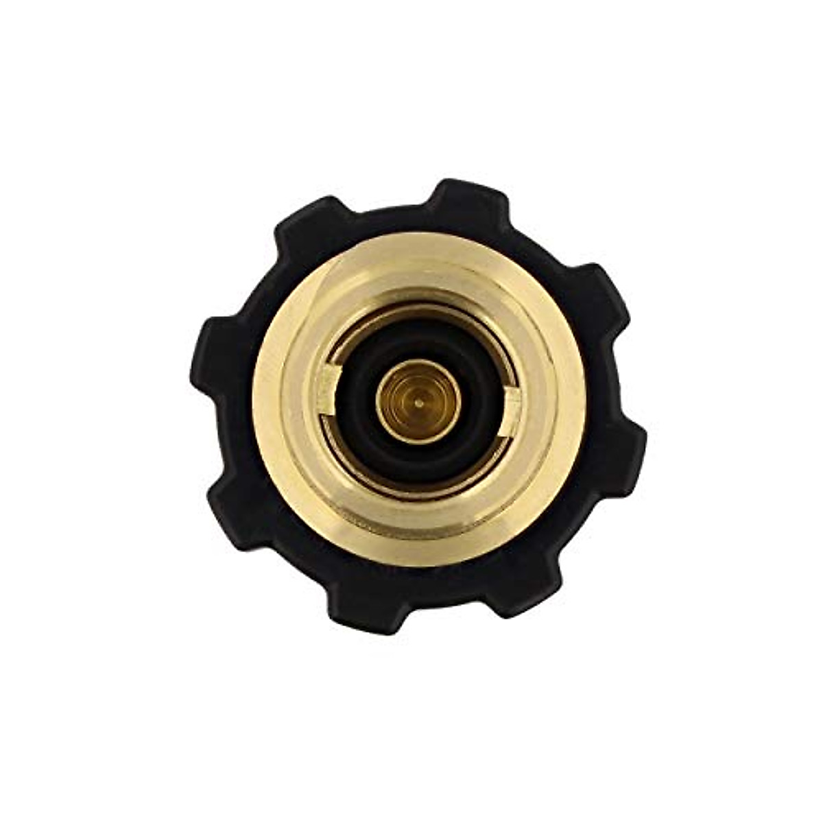 BISupply Universal POL to QCC1 Type 1 Propane Tank Adapters 1-Pack, POL Propane Adapter Fitting Bottle Thread Converter