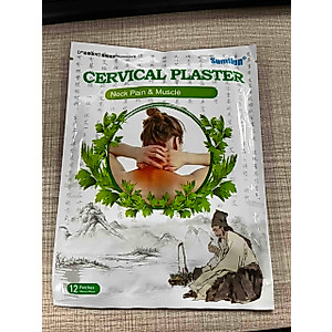 Sumifun 120 Counts Relief Patch for Neck, Shoulder, Knee and Muscle Soreness, Natural Herbal Patch for Neck