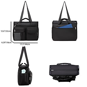 Utility Tote Bag for Work Women Teacher Nurse Diaper Carry on Carryon Weekend Trip Weekender Overnight Travel Groceries Appriceation Gift for New Nurse Teaching Nursing School Student Graduation