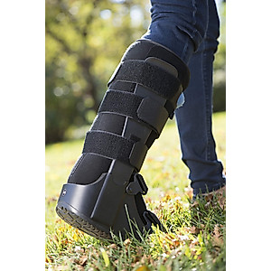 United Ortho USA14107 Air Cam Walker Fracture Boot, Large, Black