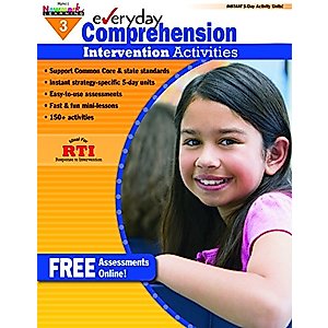 Newmark Learning Grade 3 Everyday Comprehension Intervention Activities Aid Book (Eia)
