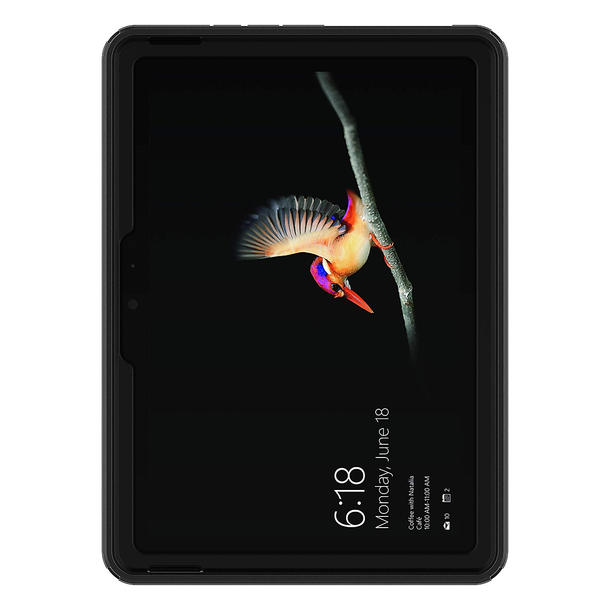 OtterBox Defender Series Case for Microsoft Surface Go 3 & Surface Go 2 (ONLY) Non-Retail Packaging - Black