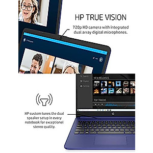 HP 14 Laptop, AMD 3020e Processor, 4 GB RAM, 64 GB eMMC Storage, 14-inch HD Display, Windows 10 Home in S Mode, Long Battery Life (14-fq0010nr, 2020) (Renewed)