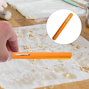 Ciieeo Restaurant Crumb Sweepers for Servers - 2pcs Stainless Steel Crumb Scraper Table Crumb Sweepers Bread Crumber Cleaner for Tablecloths in Restaurants and Home