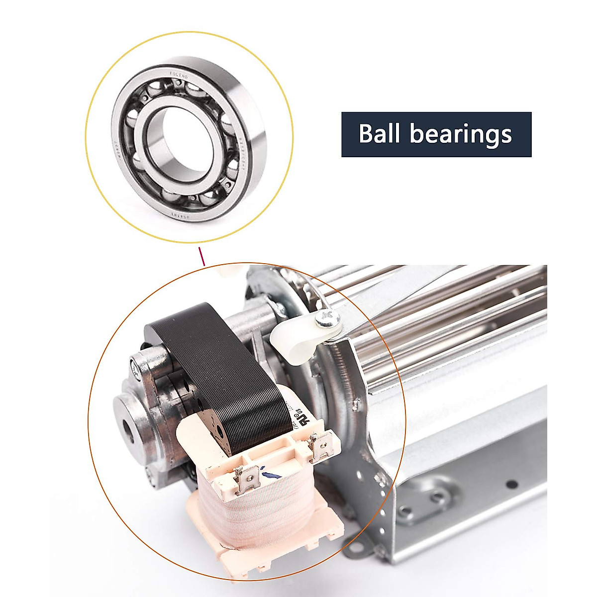 BLOT BLOTMC Fireplace Blower Kit for Monessen Hearth, Martin Fireplaces, Monessen Fireplace Blower Martin Fireplace Blower Replacement, Blower Kit for Majestic Martin 400DVB Direct Vent Series