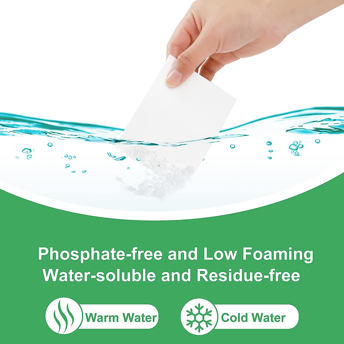 Zimwin Laundry Detergent Sheets, 200 Count, Fragrance Free, Eco-Friendly, Plastic-Free, Hypoallergenic, Liquidless Washing Supplies for Dorm Travel Camping