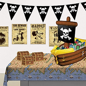 Inflatable Pirate Ship Cooler