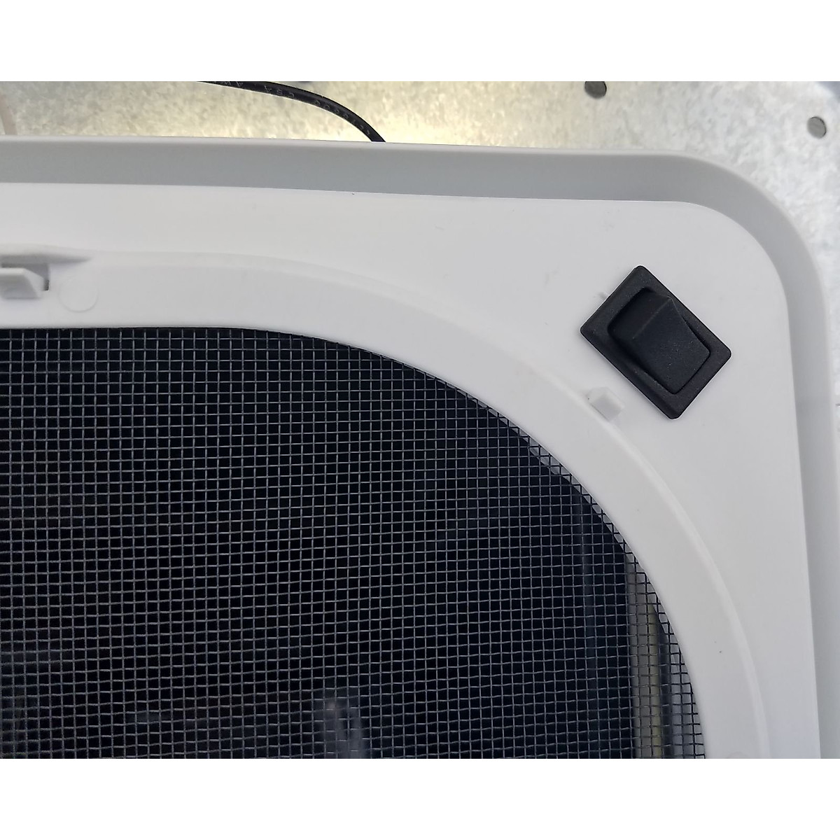 Ventline RV Roof Vent Smoke w/ 12 Volt Fan, Putty & Screws