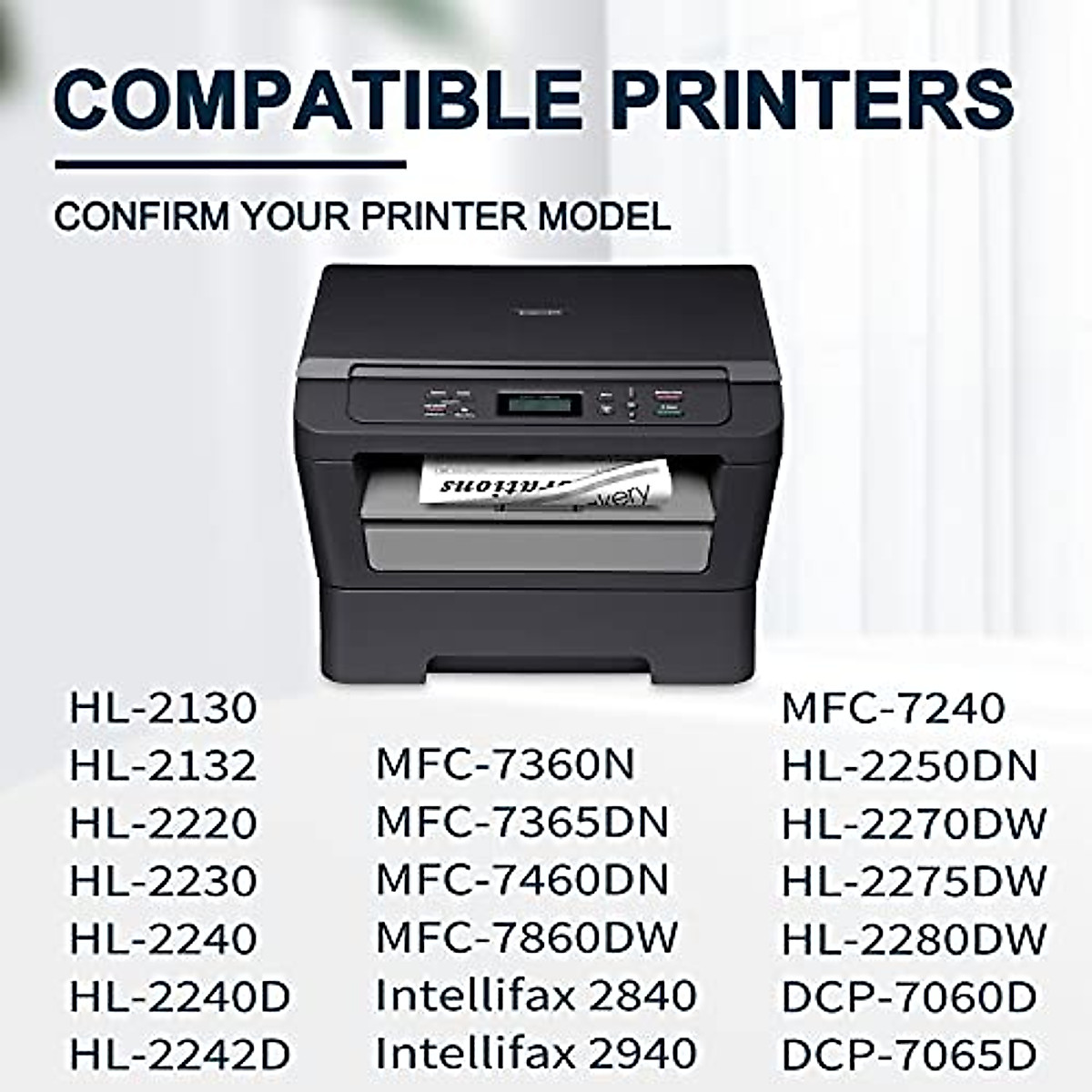 Van Enterprises High Yield 1 Pack Black TN420 TN-420 Compatible Toner Cartridge Replacement for Brother DCP-7060D DCP-7065D MFC-7240 MFC-7365DN HL-2132 HL-2230 HL-2242D Intellifax-2940 Printer Ink