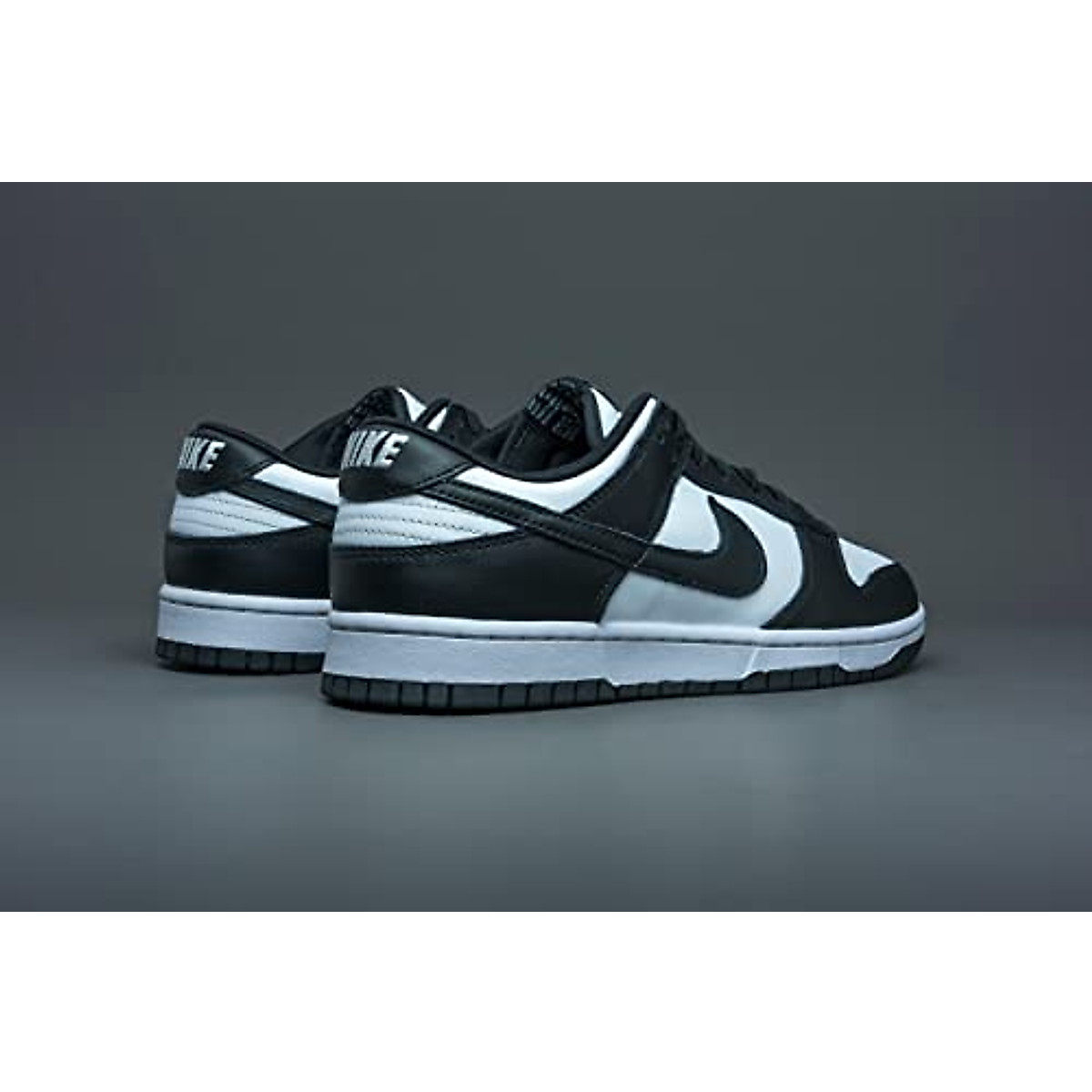 Nike Dunk Low Retro Men's Basketball Shoes, White Black White, 11 US