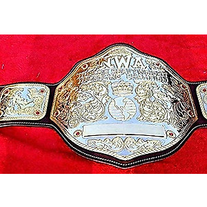 MAXAN NWA Big Gold Championship Belt Adult Size