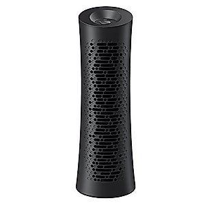 Honeywell HEPA Tower Air Purifier, Airborne Allergen Reducer for Medium/Large Rooms (200 sq ft), Black - Wildfire/Smoke, Pollen, Pet Dander, and Dust Air Purifier, HPA030
