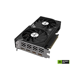 GIGABYTE GeForce RTX 4060 Ti WINDFORCE OC 8G Graphics Card, 2X WINDFORCE Fans, 8GB 128-bit GDDR6, GV-N406TWF2OC-8GD Video Card