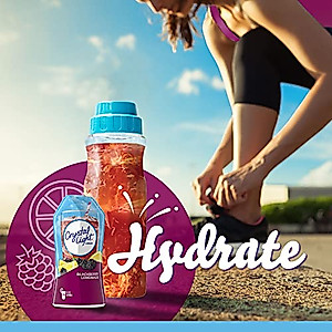 Crystal Light Sugar-Free Zero Calorie Liquid Water Enhancer - Blackberry Lemonade Water Flavor Drink Mix (1.62 fl oz Bottle)