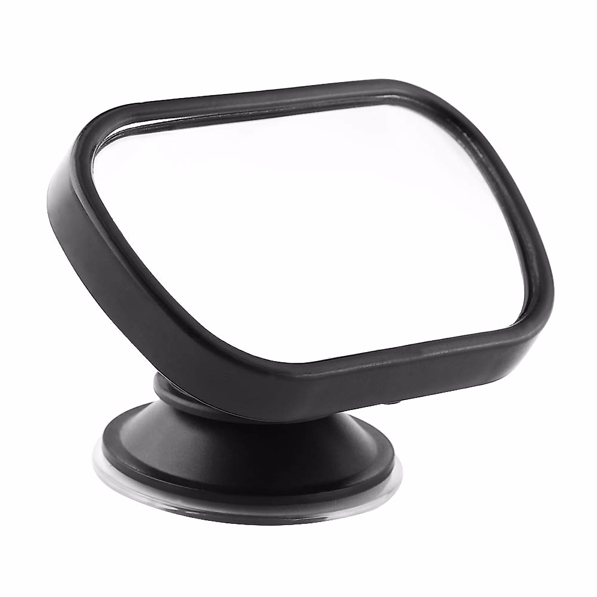 Baby Car Mirror,1Pc Adjustable Car Baby Child Back Seat Rear View Safety Mirror for Rear-Facing Infants With Suction Cup Clip Black
