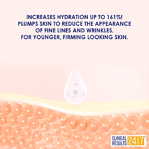 Increase Skin Hydration 161% and Firm Skin from the Lower Layers with 3D Lift PGA Serum | NASA Stem Cell & Growth Factor Technology Visibly Reduces Wrinkles |Clinical Results 24|7-8 Week Supply (1oz)