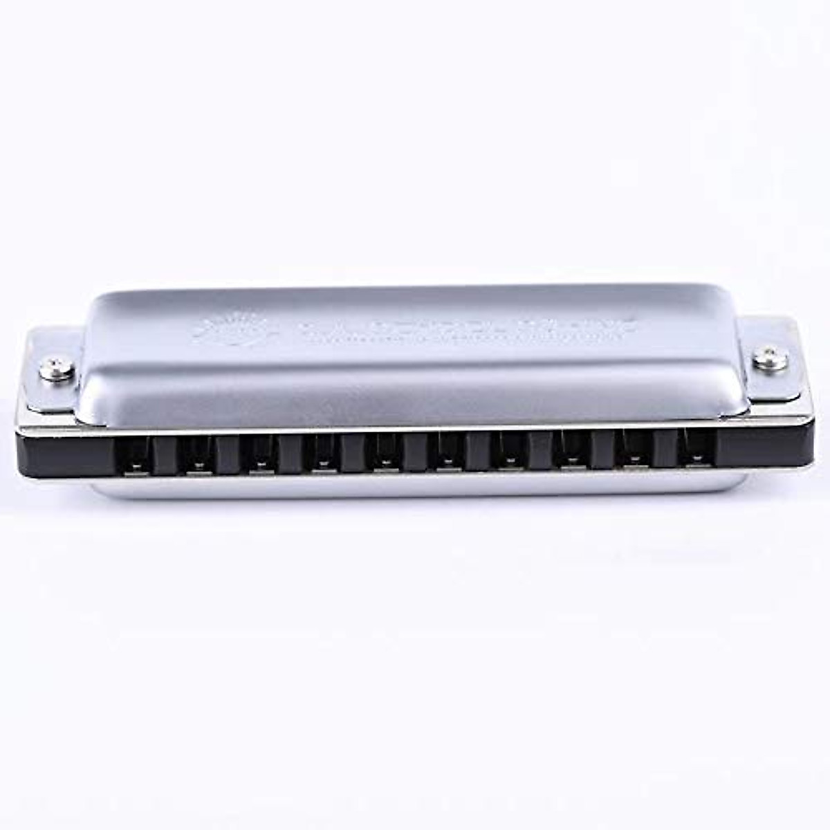 WAAZVXS Diatonic Harmonica 10 Holes 20 Note Harp Key Of C Aluminum Comb Stainless Reeds Musical Instruments (Color : Key C)