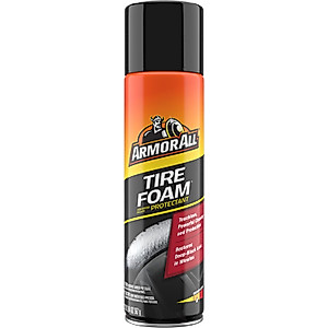 Tire Foam by Armor All, Tire Cleaner Spray for Cars, Trucks, Motorcycles, 20 Oz Each