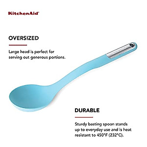 KitchenAid basting Spoon, 13.5 inches, Aqua