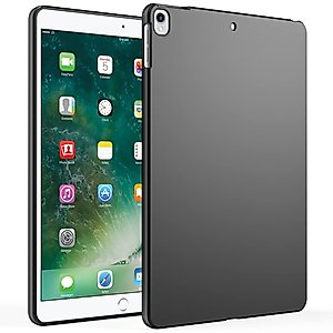 WOGROO Case for iPad 7th, 8th & 9th Gen 10.2",iPad Air 3 2019/ iPad Pro 10.5-inch Case, Thin and Soft Tablet Protective Cover for iPad 10.2 & 10.5, Black